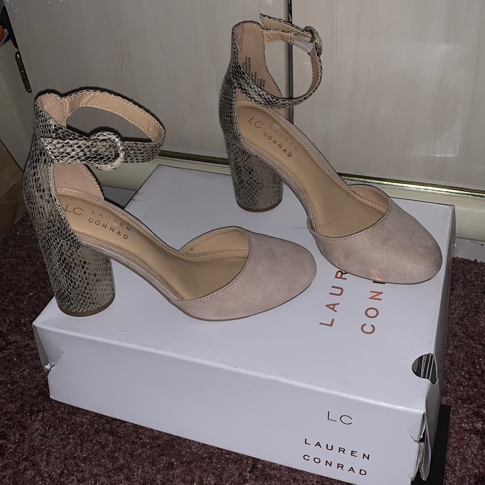 Lc Snake Heeled Sandals - Gem